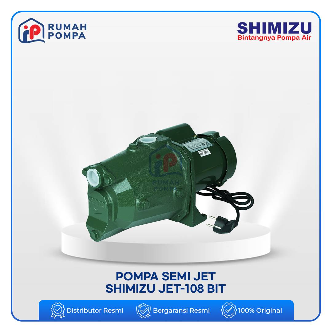Pompa Semi Jet Shimizu Jet 108 BIT - Rumah Pompa