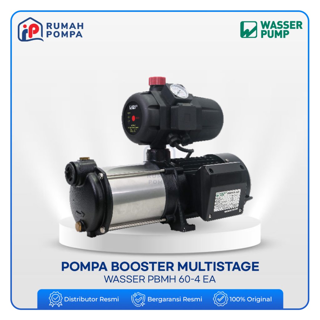 Pompa Booster Wasser PBMH 60-4 EA - Rumah Pompa