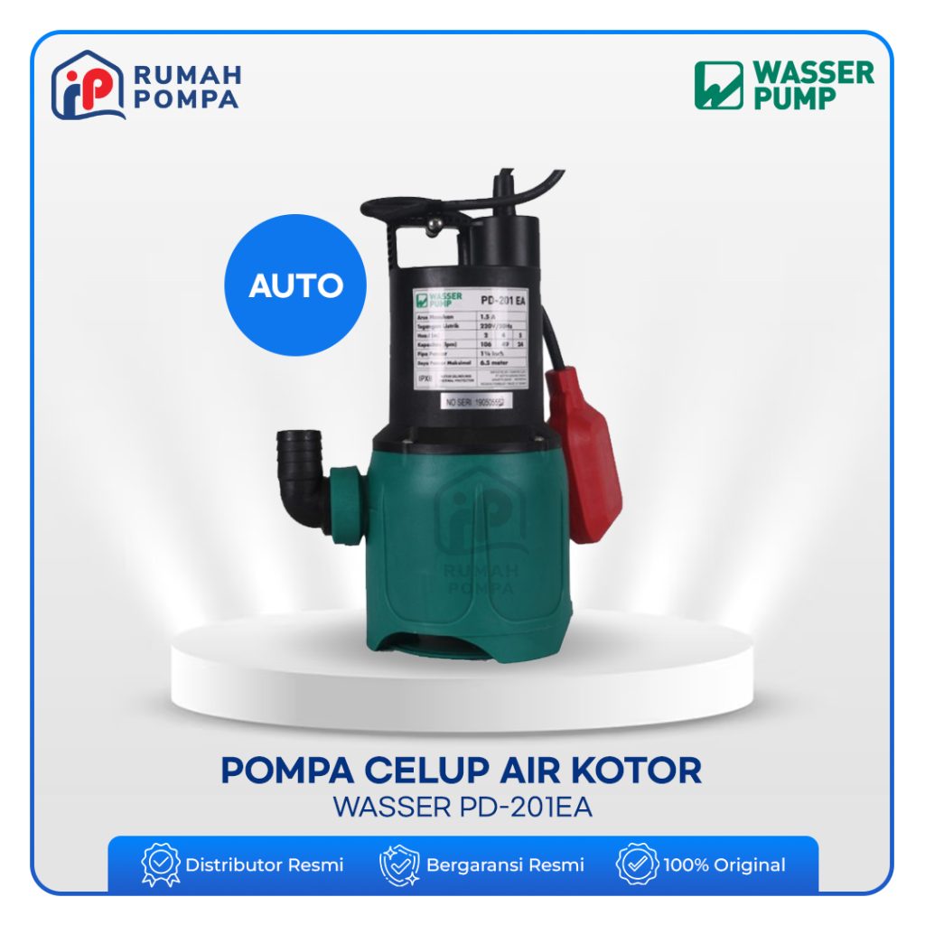 Pompa Celup Air Asin Wasser PD 201 EA - Rumah Pompa