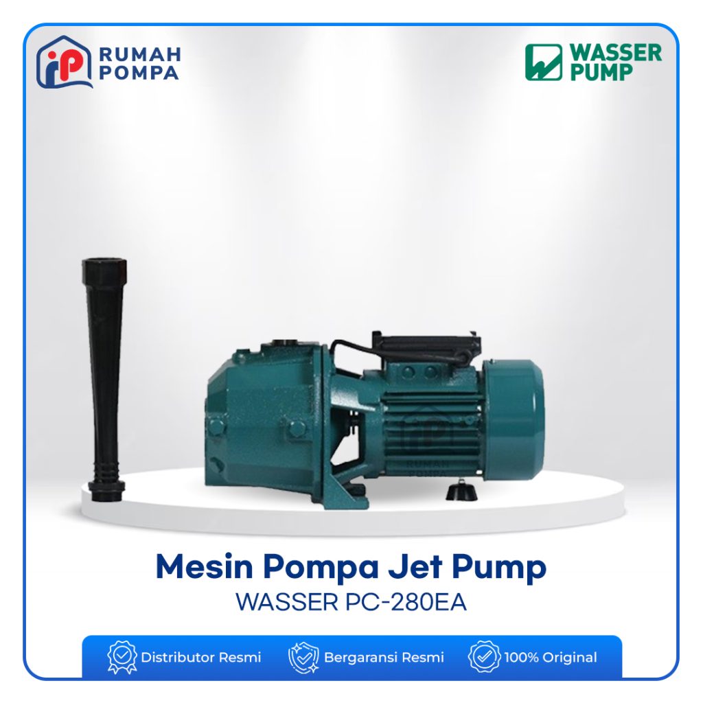 Pompa Jet Pump Wasser PC 280 EA - Rumah Pompa