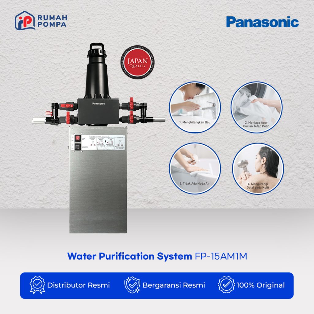 Filter Air Panasonic Water Purification System FP-15AM1M - Rumah Pompa