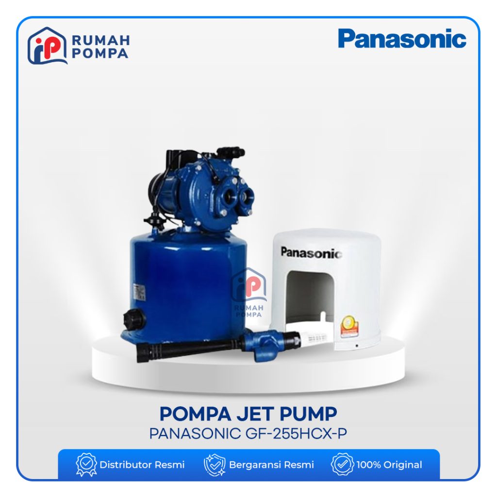 Pompa Jetpump Otomatis Panasonic GF 255 HCX - Rumah Pompa