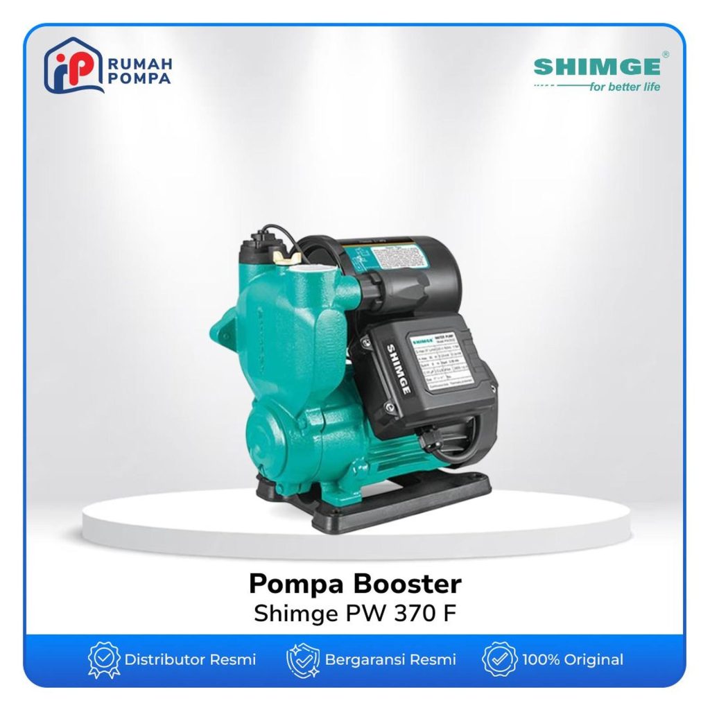 Pompa Booster Shimge PW 370 F - Rumah Pompa