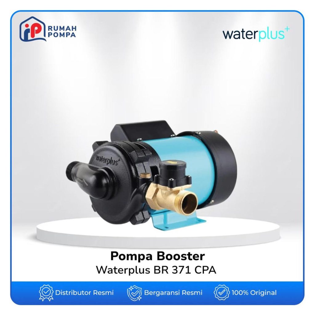 Pompa Booster Waterplus BR-371CPA + Cover - Rumah Pompa